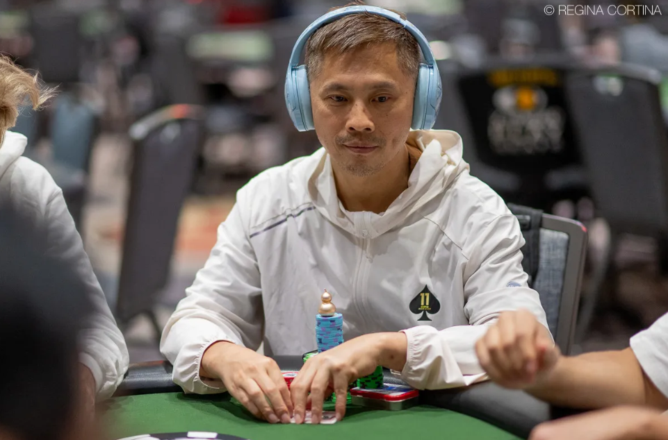 [WSOP-Day24] #53 $3,000 Nine Game Mixed Day-2에 진출한 아시아 플레이어 | 블러프앤캐치